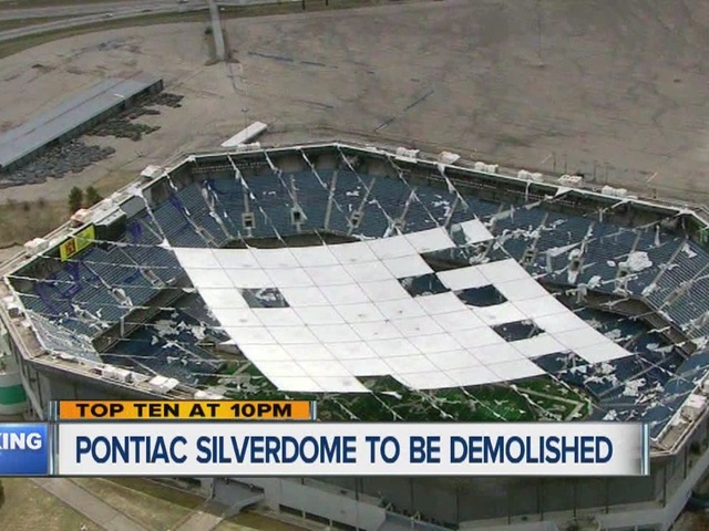 Pontiac and Silverdome owners reach deal on demolishing the stadium ...