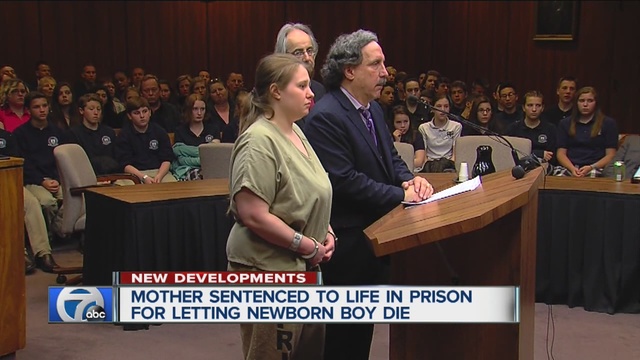 Mom sentenced to life for murder of newborn - WXYZ.com
