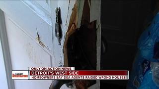 Detroit homeowners say federal agents targeted wrong homes in raids ...