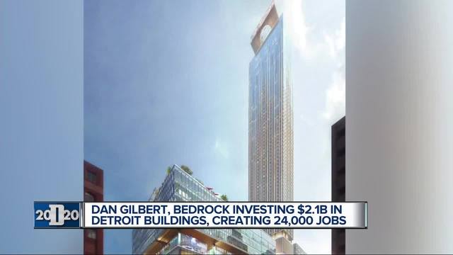 Dan Gilbert, Bedrock investing $2.1B in Detroit buildings, creating 24K ...