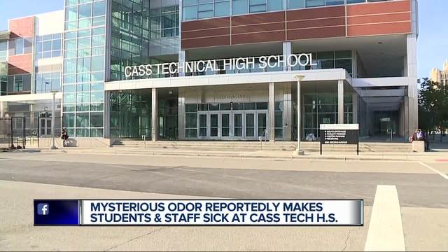 Students released early from Detroit's Cass Tech High due to strong ...
