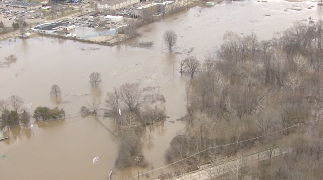 Photo gallery: Flooding on the campus of Michigan State University ...