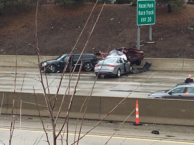 Driver who ran out of gas on I-696 hit, killed by passing vehicle ...