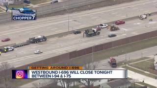 Everything you need to know about the WB I-696 closure in Macomb Co ...